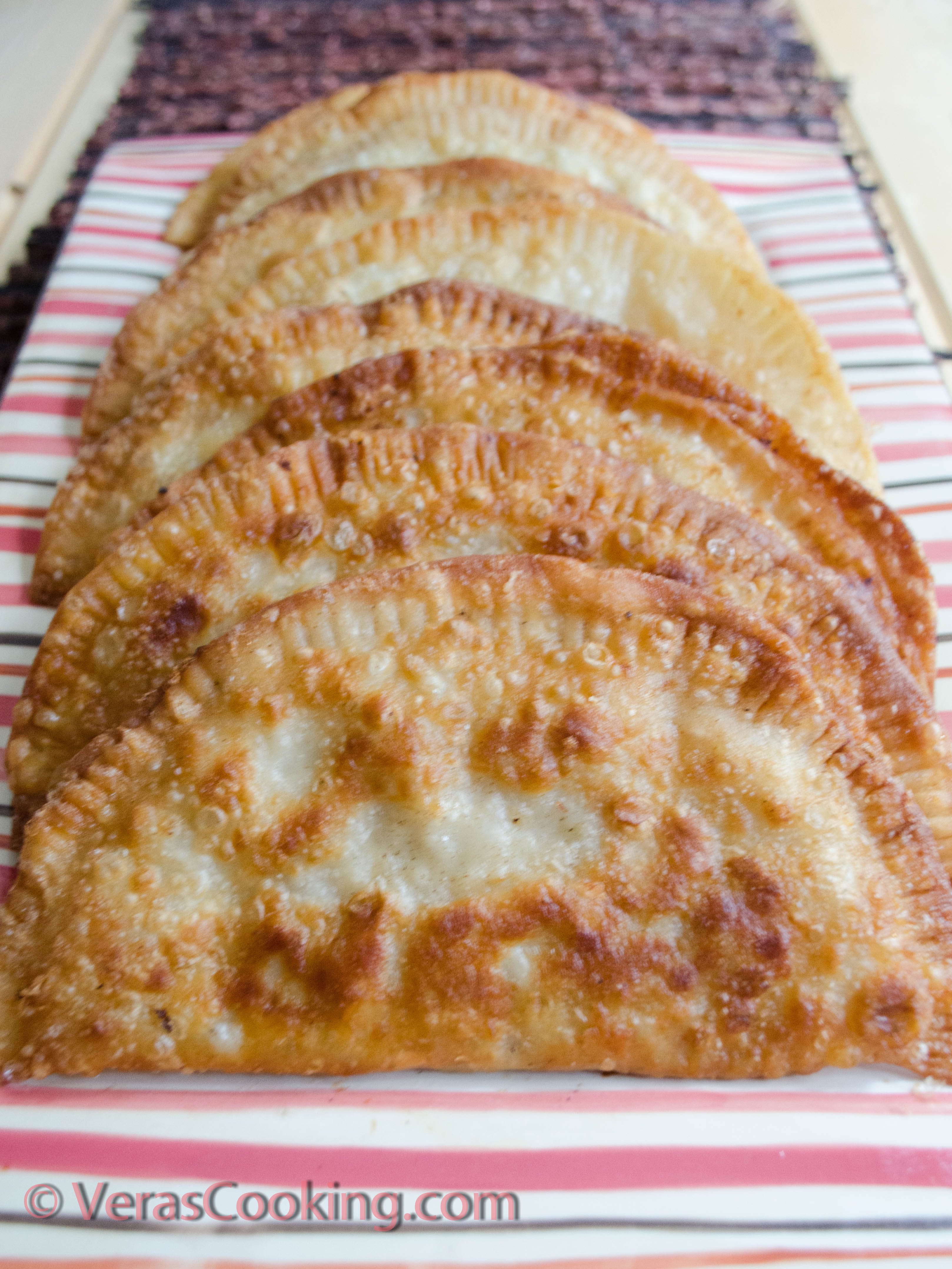 MEAT TURNOVERS (CHEBUREKI) - Vera's Cooking